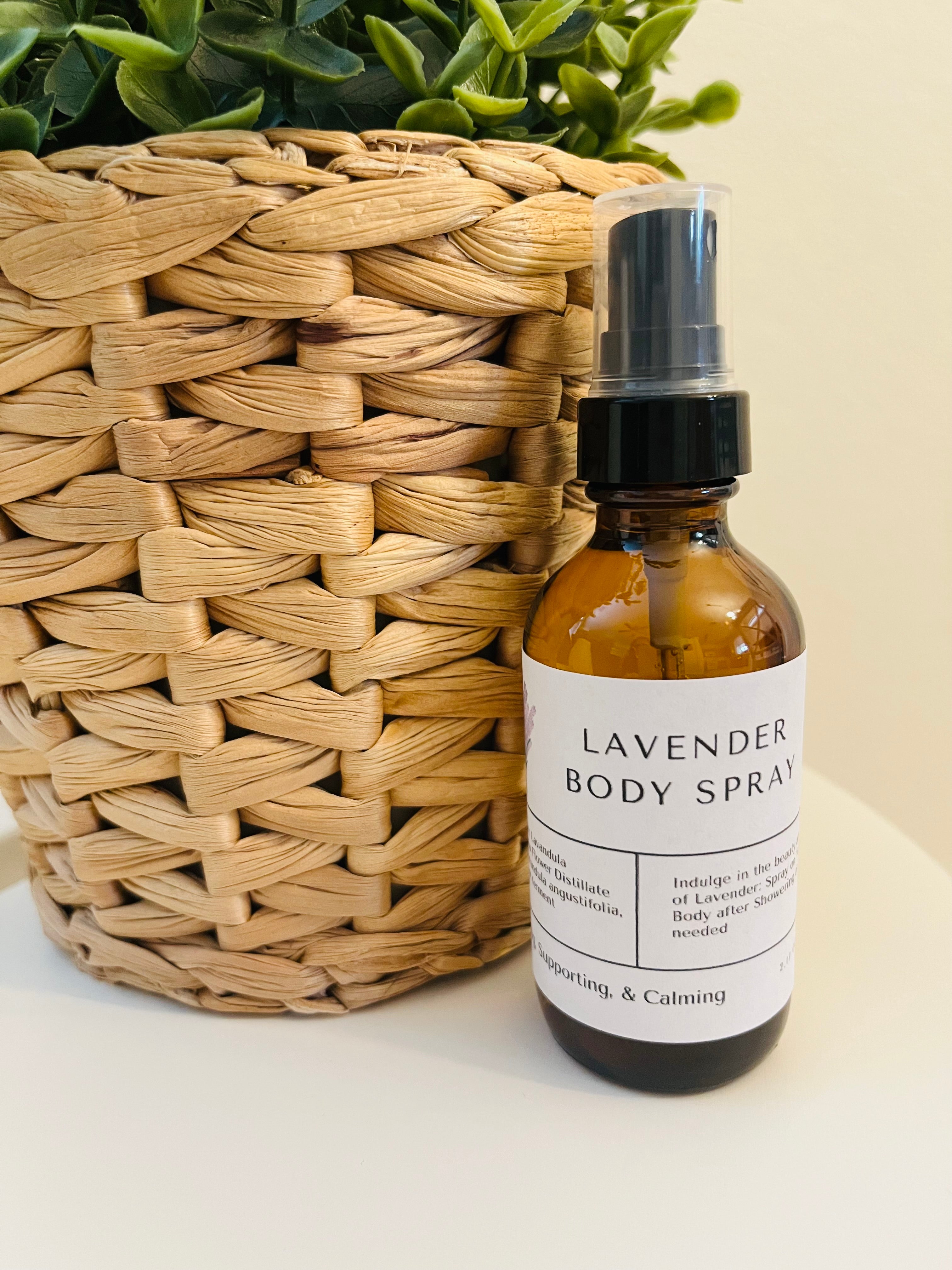 Lavender Body Spray – Skin of Light